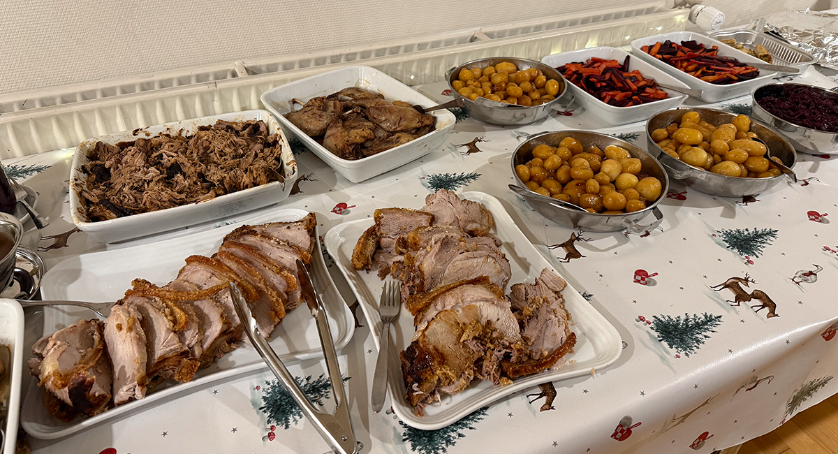 Mahjong julefrokost 2024